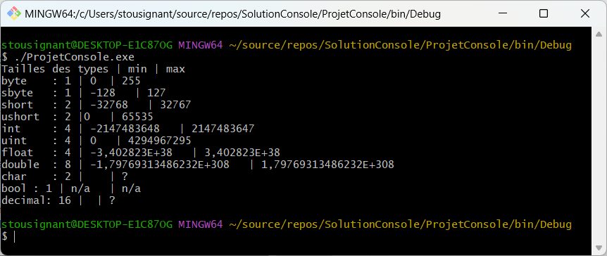 Semaine 1 - Cours de Programmation 2