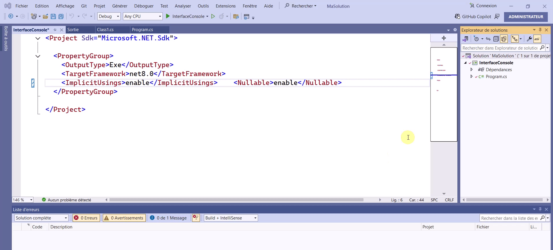 Solution à plusieurs projets - Cours de Programmation 2