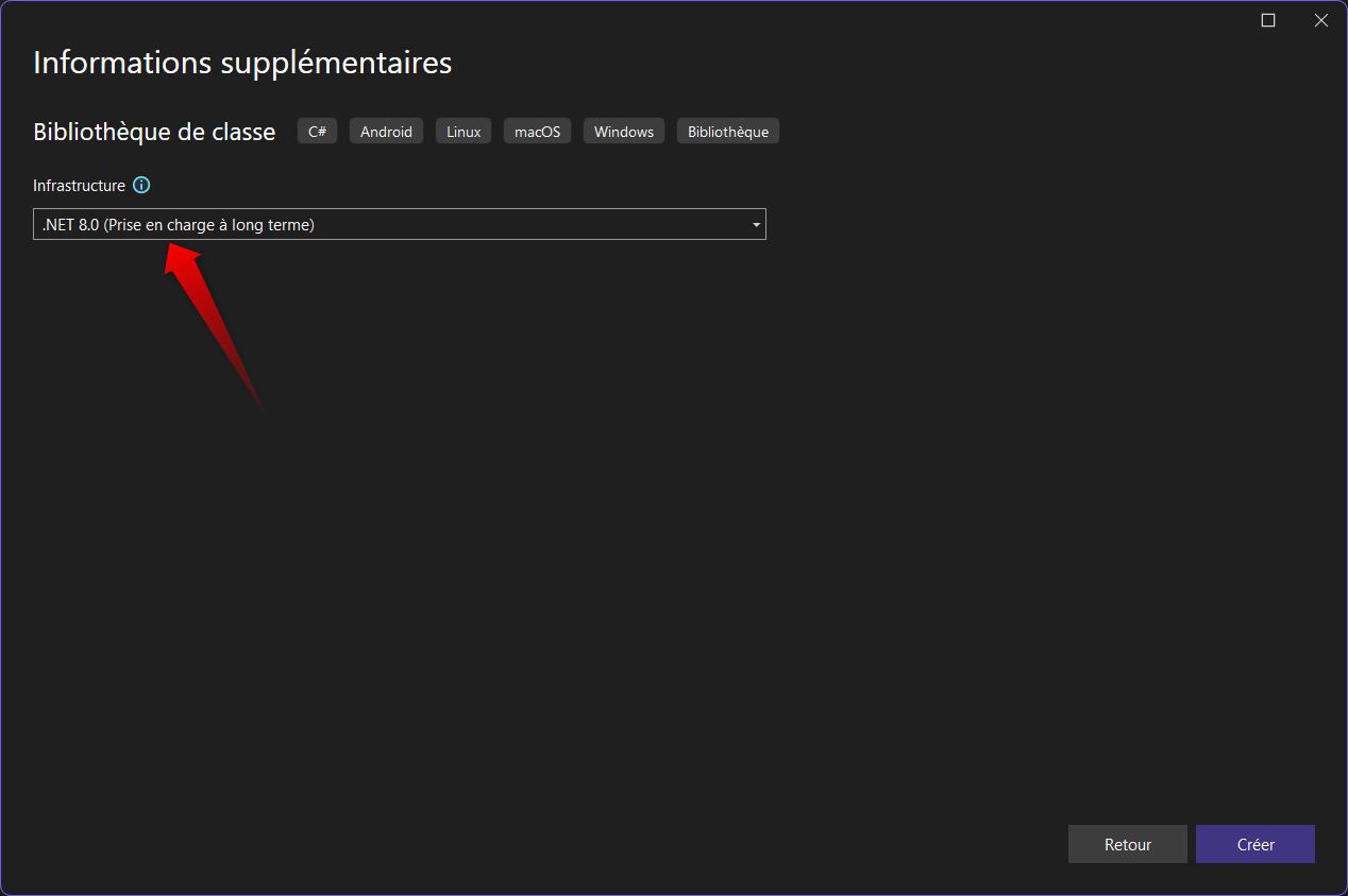 Création du projet - Cours de Programmation 2